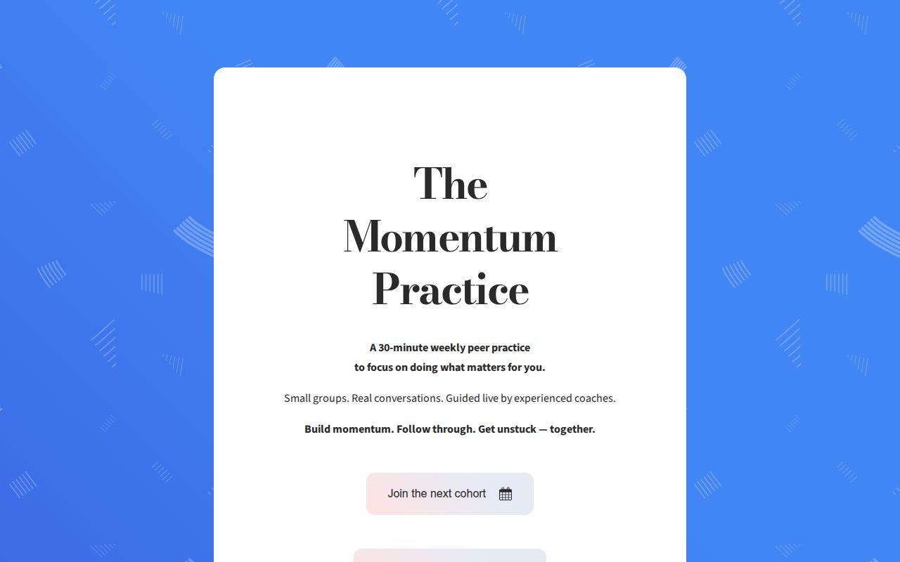 The-Momentum-Practice